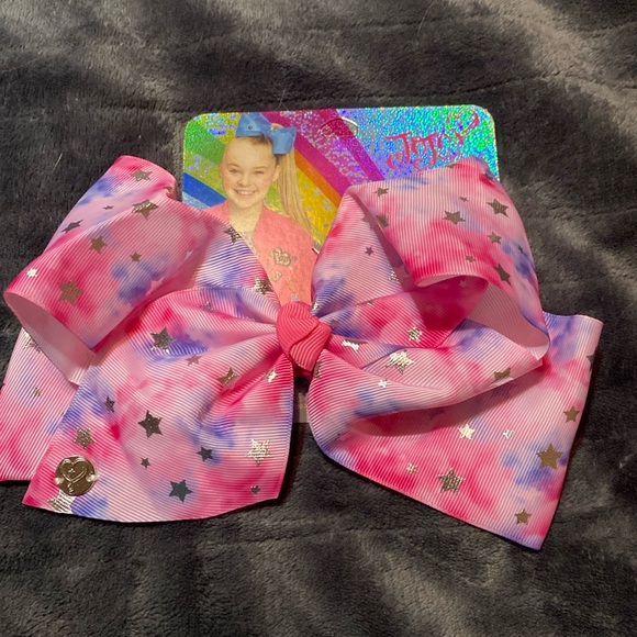 JoJo Siwa | Accessories | Jojo Bow Star Pink | Poshmark